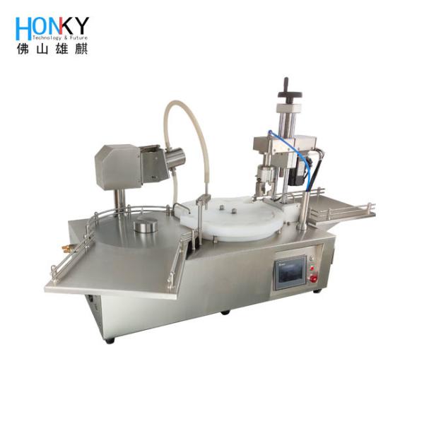 Quality Aseptic 1500 BPH Benchtop Liquid Filling Machine with Ceramic Pump for for sale