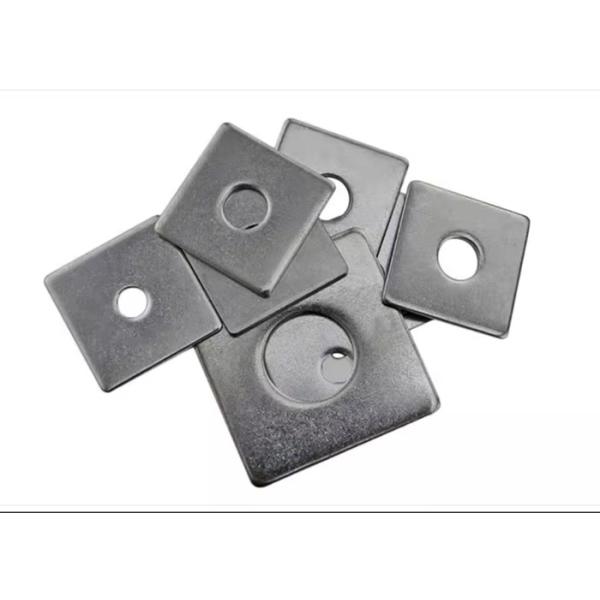 Quality 5/8 5/16-18 Stainless steel square washer SS304 SS316 A2 A4-81 Customized Size Plain surface for sale