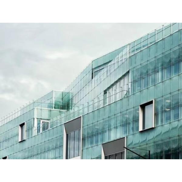 Quality Customizable Glass Curtain Wall with Sleek Design Soundproof Function and Thermal Insulation for sale