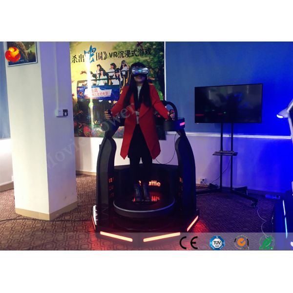 Quality Game Arcade Machine 9D VR Cinema Battle Simulator Virtual Reality With Movie Power for sale