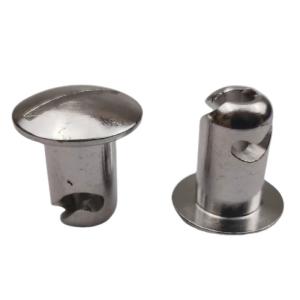 Quality Replace/Repair Purpose Universal 7/16" *.600 Dzus Button Silver Aluminum for sale