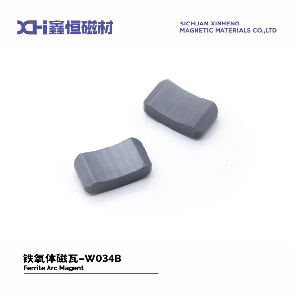 Quality Permanent Strong Sintered Ferrite Motorcycle Magneto Magnet W034B for sale