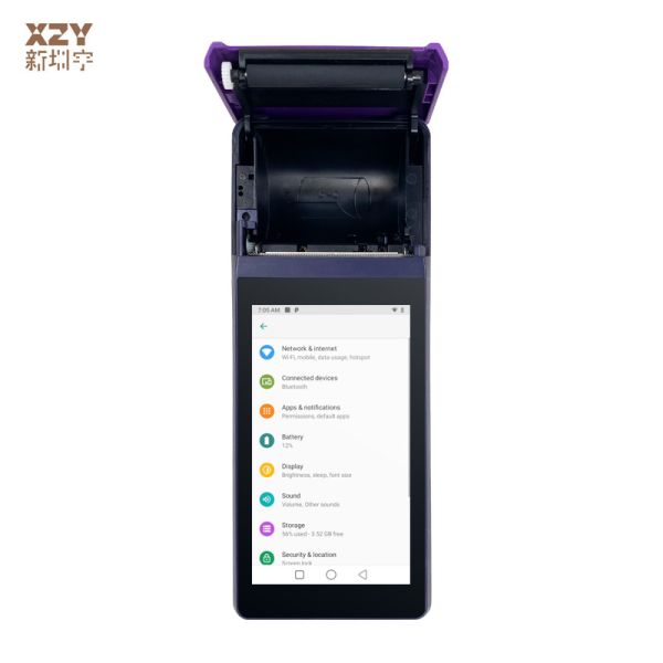 Quality High Performance Intelligent Handheld Android Pos Terminal With 5.0 Inches for sale