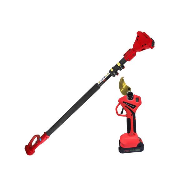 Quality 40mm Komok Cordless Electric Pruning Shears 21V With Extension Rod for sale
