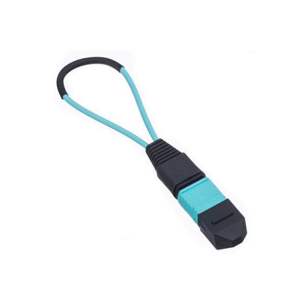 12F 24F MPO MTP Fiber Optic Loopback SM MM Single Mode Fiber Loopback ...