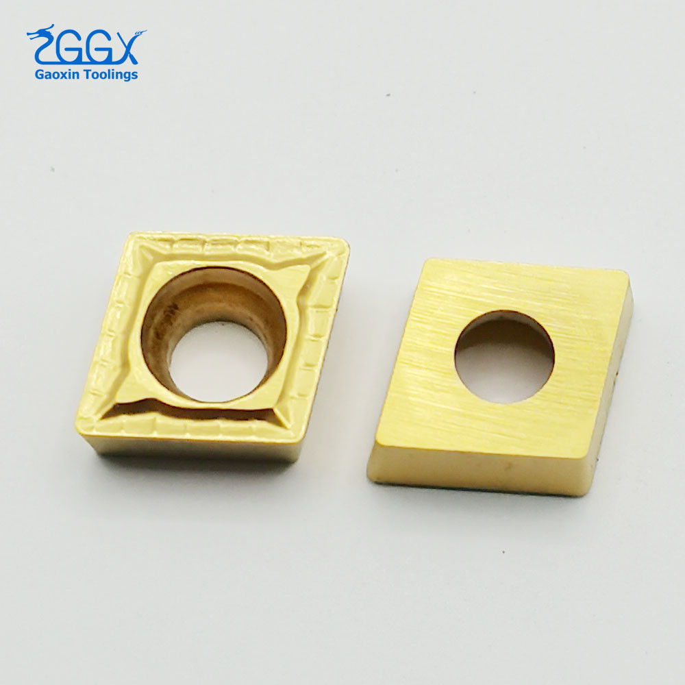 Quality CVD Coating Tungsten Carbide Inserts Lathe Turning CCMT060204 for sale