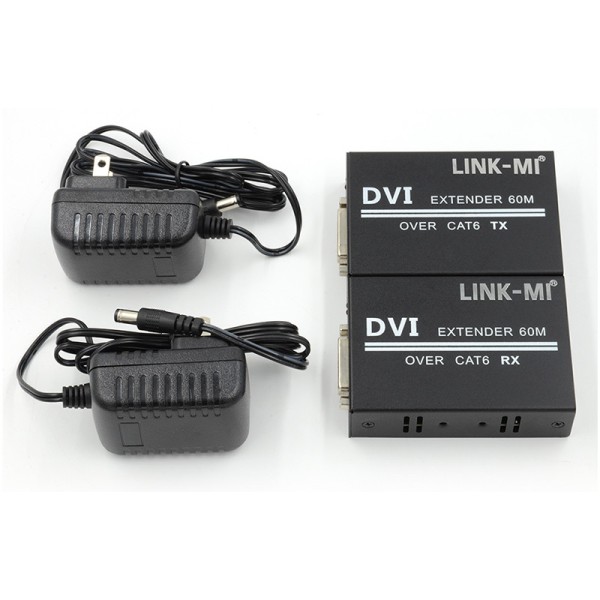Quality DVI Extender Over Cat 6 Hdmi Cable Extender HDMI 60m 1080P for sale