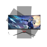 Quality 200Hz 1ms 30 Inch Curved Gaming Monitor , 2K 2560x1080 Game Pc Monitors for sale
