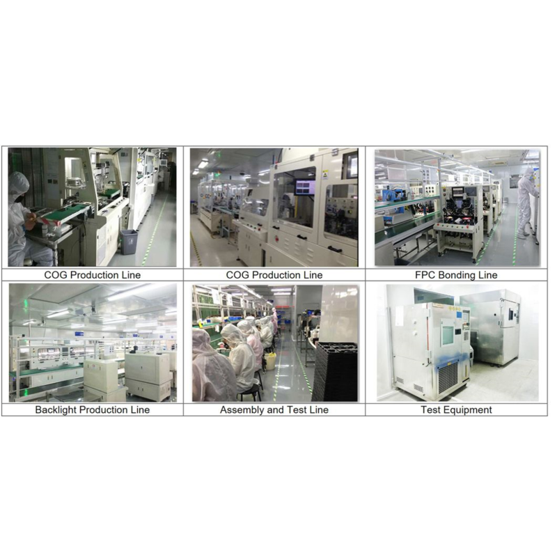 Custom LCD display manufacturing capabilities