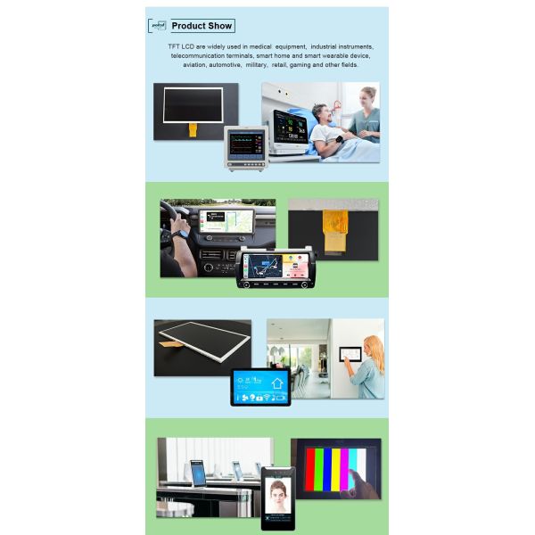 Quality Polcd 1024X600 10.1 Inch Capacitive Touch Screen EK79001 TFT LCD Display for sale