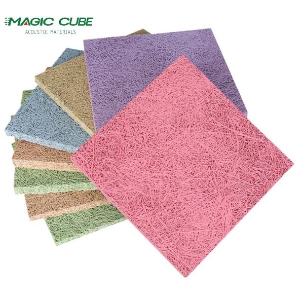 Quality Soundproofing Wood Fiber Ceiling Panels For Industrial Commercial Spaces for sale