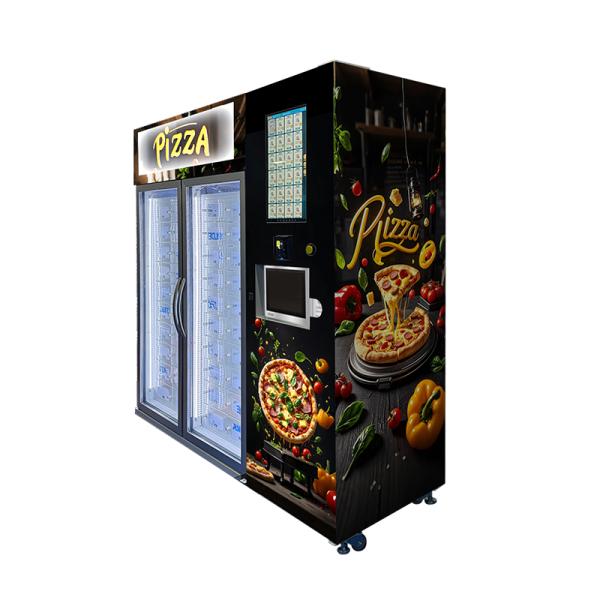 Quality WEIMI Automatic Pizza Vending Machine With Microwave & -22C Refrigeration for sale
