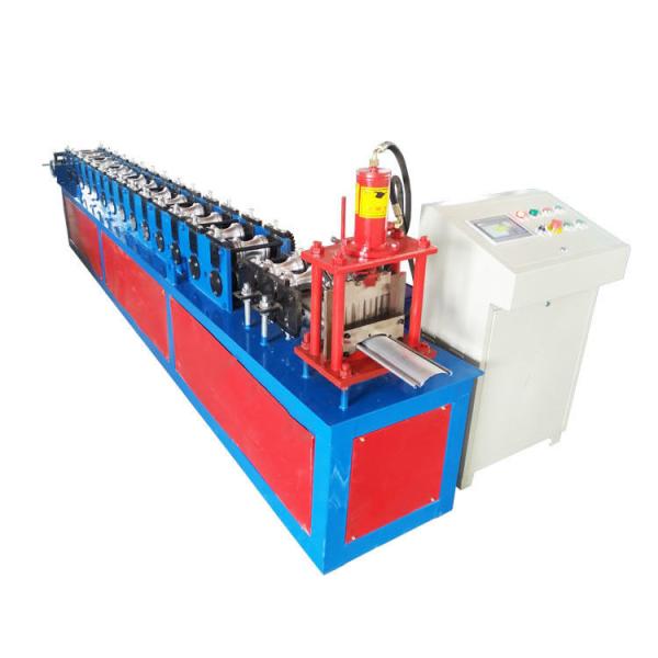 Quality 380V Voltage Shutter Door Roll Forming Machine Shaft Diameter 50mm Speed 8-15m for sale