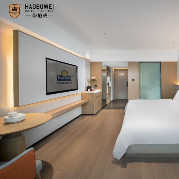 Quality OEM Hospitality Sleeping Hotel Suite Room Furniture Accommodation Furnishings for sale