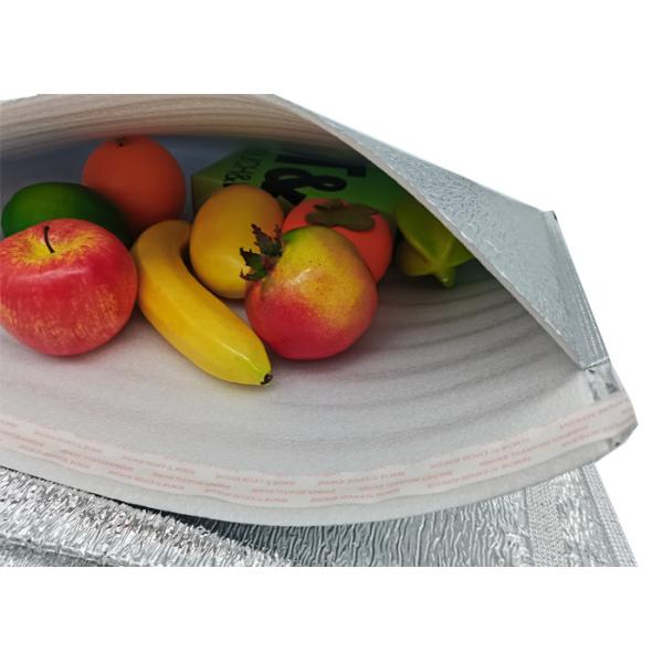 Quality 3mm Chilled Food Packaging Aluminium Foil Laminated Bags With Self Sealing for sale