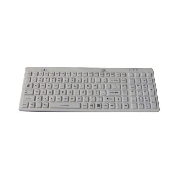 Quality IP68 waterproof industrial medical grade keyboard with desktop version for sale