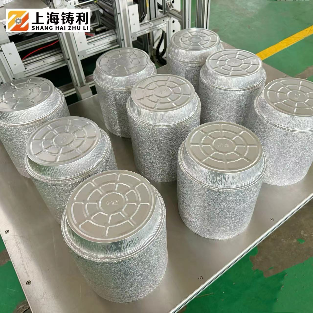 Quality Mitsubishi Encoder Aluminium Container Making Machine for Round Square for sale