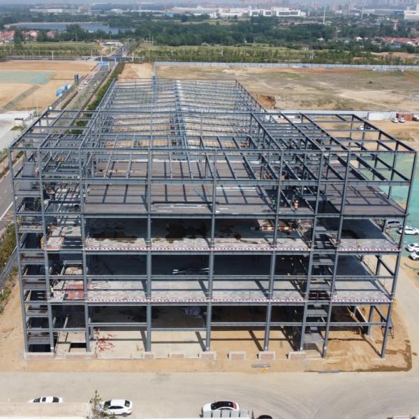 Quality Multi Floors Steel Frame Car Parking Structure Q235B Q355B for sale
