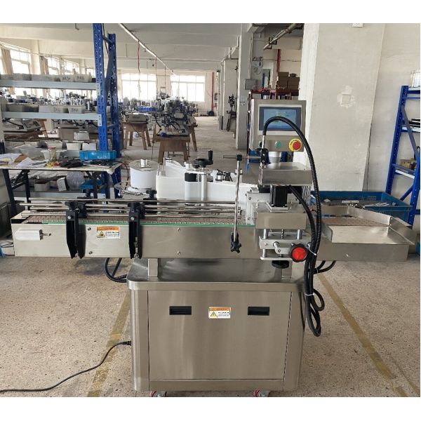 Quality Round Bottle Glass Bottle Sticker Label Automatic Labeling Machine for Food for sale