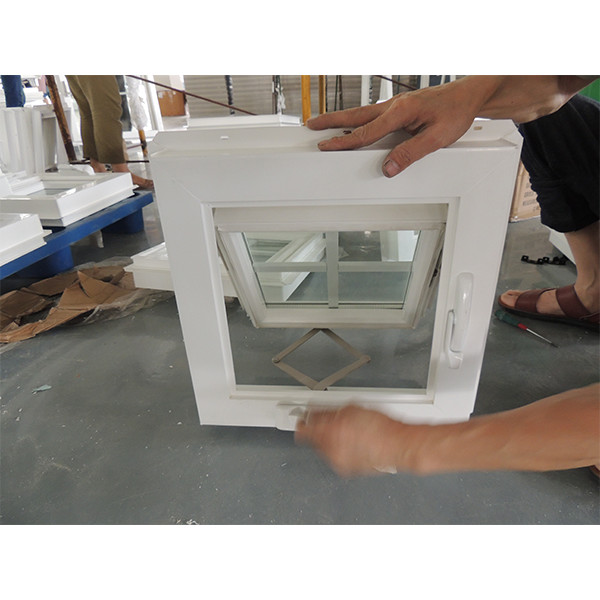Quality Outward Crank UPVC Awning Window Top Hung OEM for sale