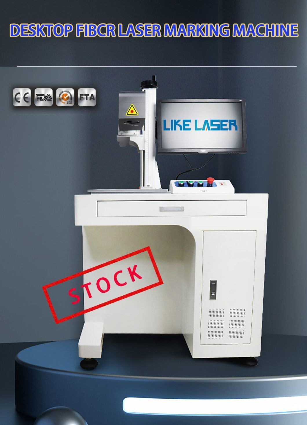 Desktop Raycus Jpt Ipg Max 20W 30W 50W 100W Fiber Laser Engraving Marking Machine for Yeti Cups CNC Machine Price