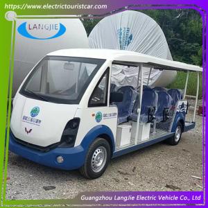 Quality Multi - Purpose Electric Sightseeing Bus 14 Seater Club Car Gas Golf Cart For Hotel for sale