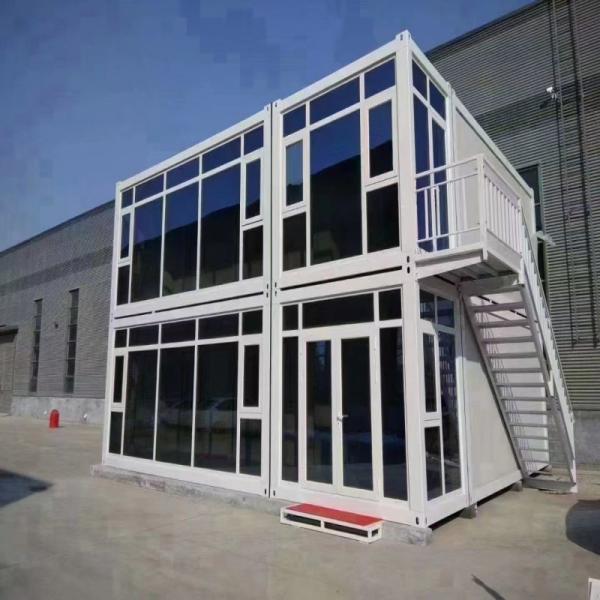 Quality Steel Structure 2 Floor Prefab Container House for Luxurious Restaurant and for sale