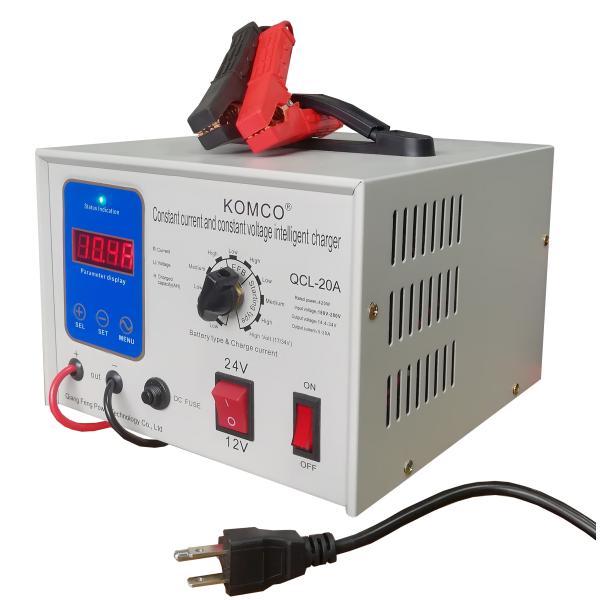 Quality Adjustable 20Amp Electric Vehicle Battery Charger Automotive Trickle Charger 48V for sale