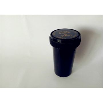 Quality Black Reversible Child Resistant Vials Polypropylene Material FDA Approved For for sale