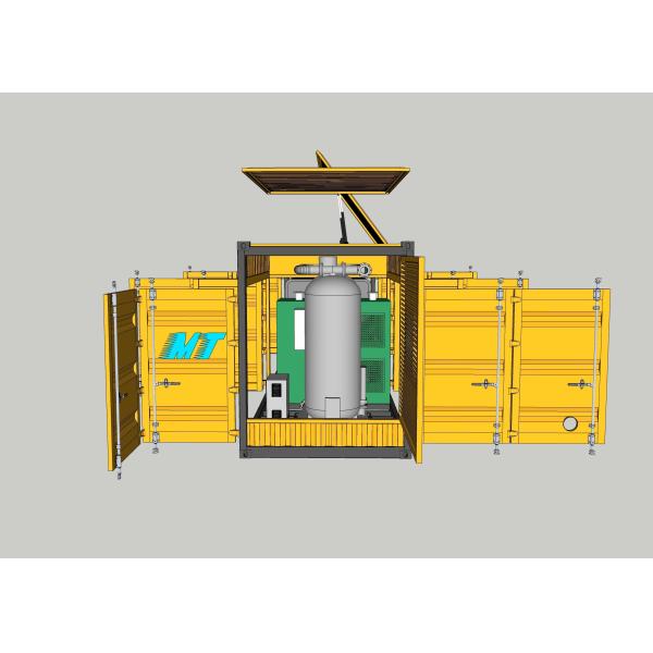 Quality 13M2 Frame Box Shipping Container Equipment 20GP IP54 for sale