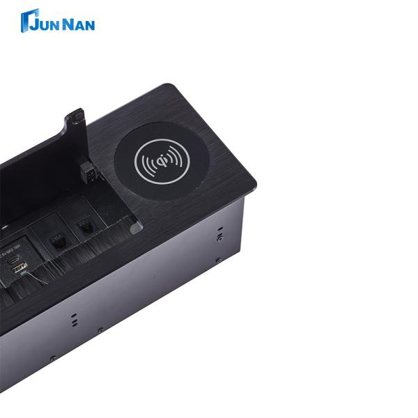 Quality Hidden Hotel Power Strip Conference Desktop With Recessed Power Multifunction for sale