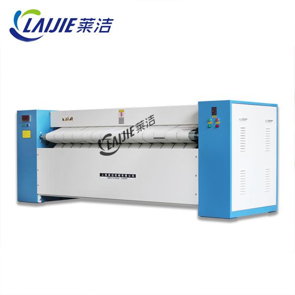 Quality Stainlee Steel 800mm Roller Ironing Machine Steam / Electric Heating for sale