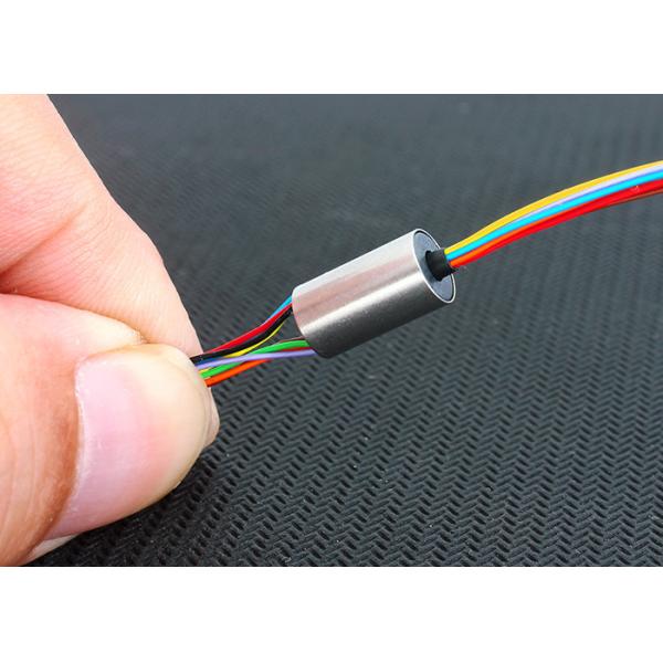 Quality OD 6.5mm Miniture Capsule Slip Ring 4~12 Wire for sale