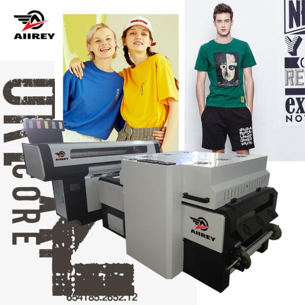 Quality Double Head High Speed DTF Printer 60cm Automatic T Shirt Printer Machine for sale
