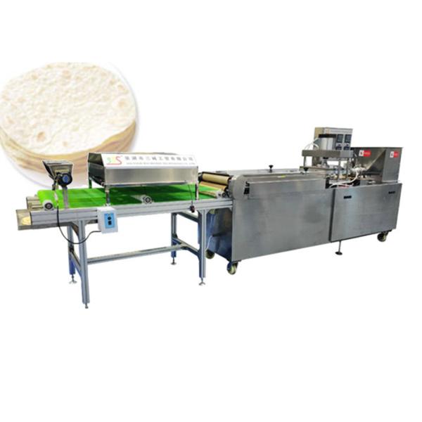 Quality Supermarket 21kw Automatic Tortilla Making Machine Silver Color for sale