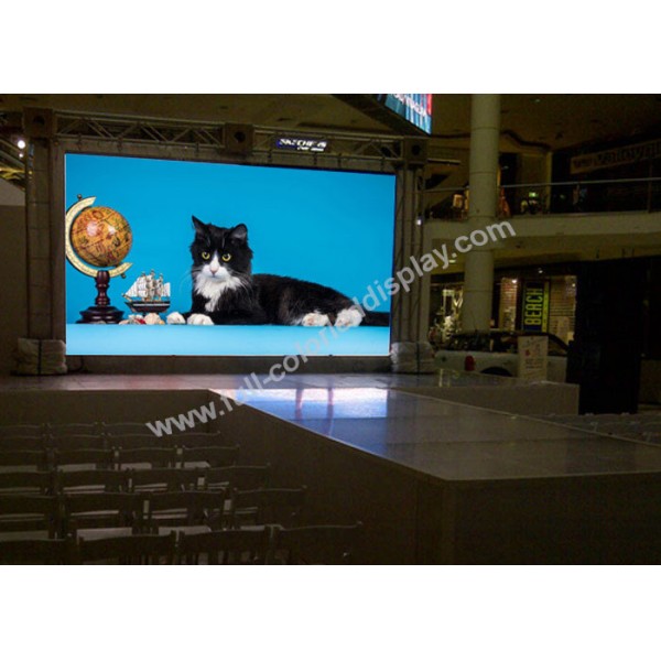 Quality Eco Friendly Epistar Large Full Color LED Display P3.91mm Black SMD 2121 for sale