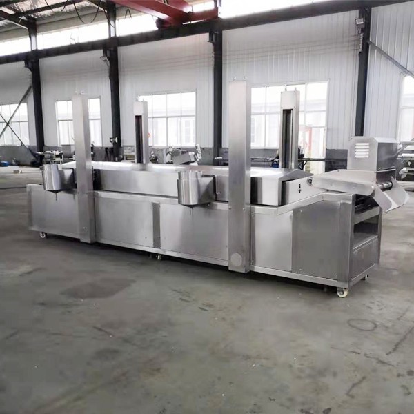 Quality Shrimp Banana Chip Snacks Continuous Deep Fryer 36kw for sale