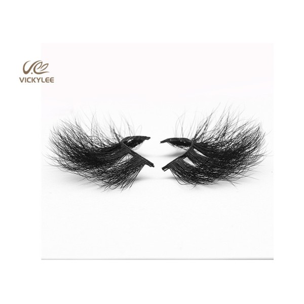 Quality Multi layered 24MM Mink 5D Lashes For Make Up for sale