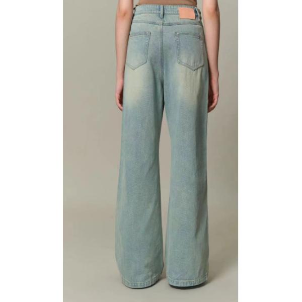 Quality Loose-fit wide-leg design with mid-high waist for sale