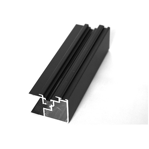 Quality OEM Customized Silver/Champagne/Black/Gold 6m Anodized Aluminium Profiles for sale