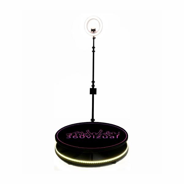 Quality Camera Video Automatic Spin 360 Photo Booth Remote Control Ring Light For for sale