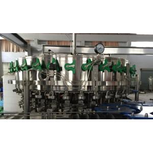 Quality PLC Control SGS Aluminum Can Filling Machine Bottle Filling And Sealing Machine for sale