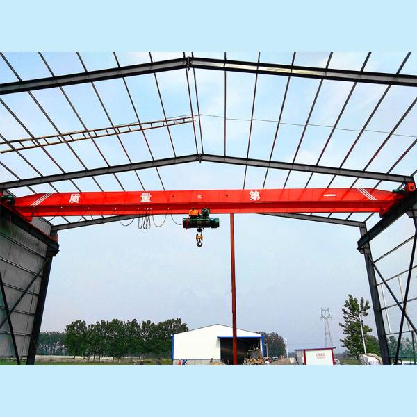 Quality Q235 Steel Overhead Under Running Crane Single Box Girder Crane for sale