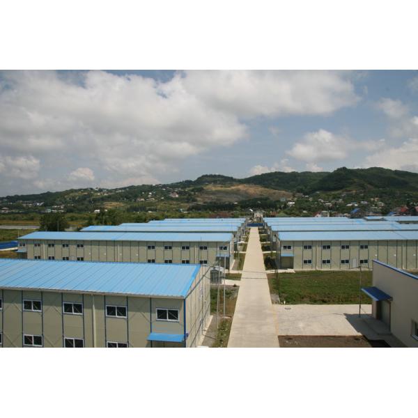 Quality Accommodation Camp Sandwich Panel K Mobile Modular Prefabricated House for sale