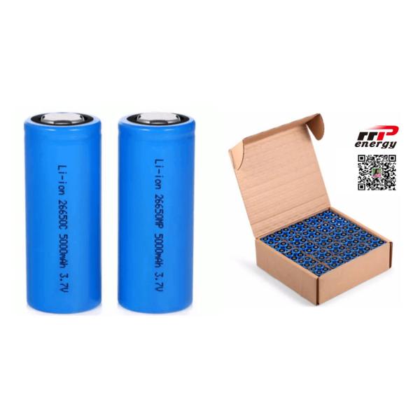 Quality EV Scooter Lithium Ion Rechargeable Batteries 3.7V 26650 5000mAh for sale