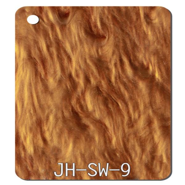 Quality 2.5mm-15mm Brown Acrylic Sheet Marble Pearl Plexiglass Panel For Lamphouse for sale
