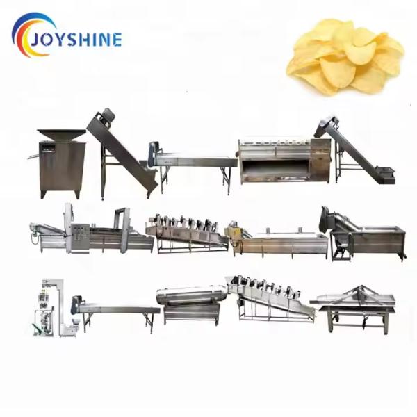 Quality 50kg/H-1000Kg/H Fully Automatic Fresh Banana Chips Production Line Plantain for sale