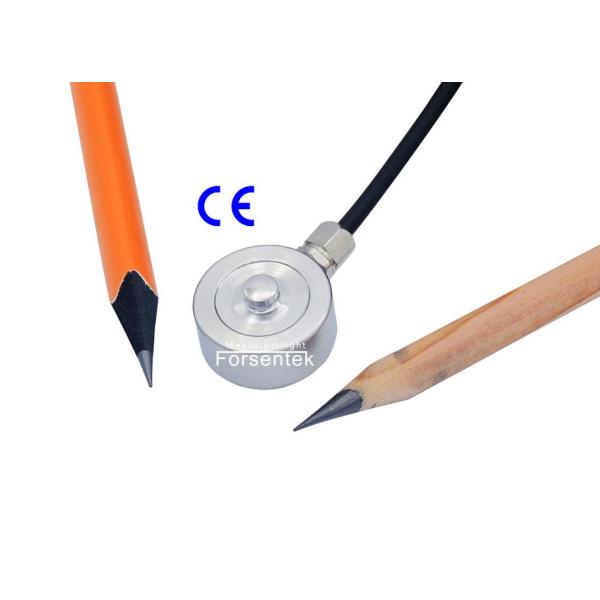 Quality Small Compression Load Cell 100kg Miniature Compression Force Sensor 1KN for sale