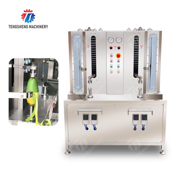 Quality Melon and fruit double-head with single cutter peeling machine papaya chieh-qua for sale