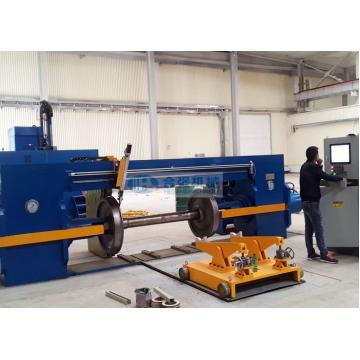Quality Horizontal 2600mm Wheelset Press , 450 Ton Railway Wheel Press for sale